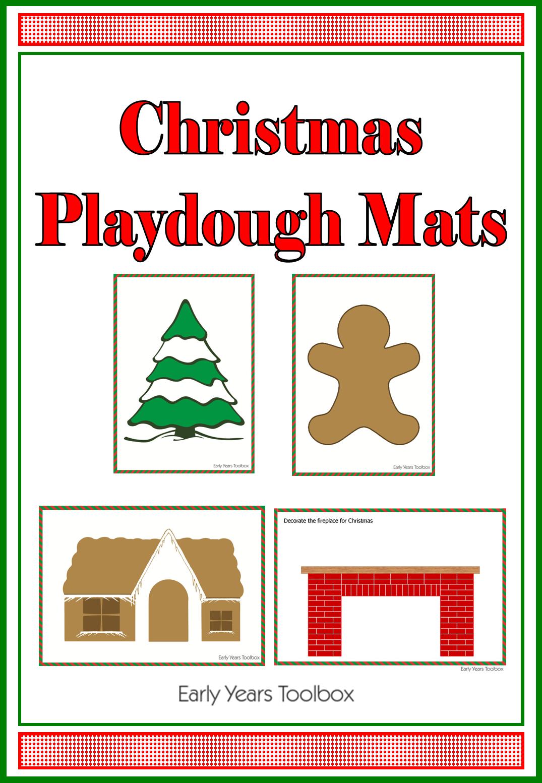 Playdough Activity Mats Bundle - for Preschoolers | Teach In A Box