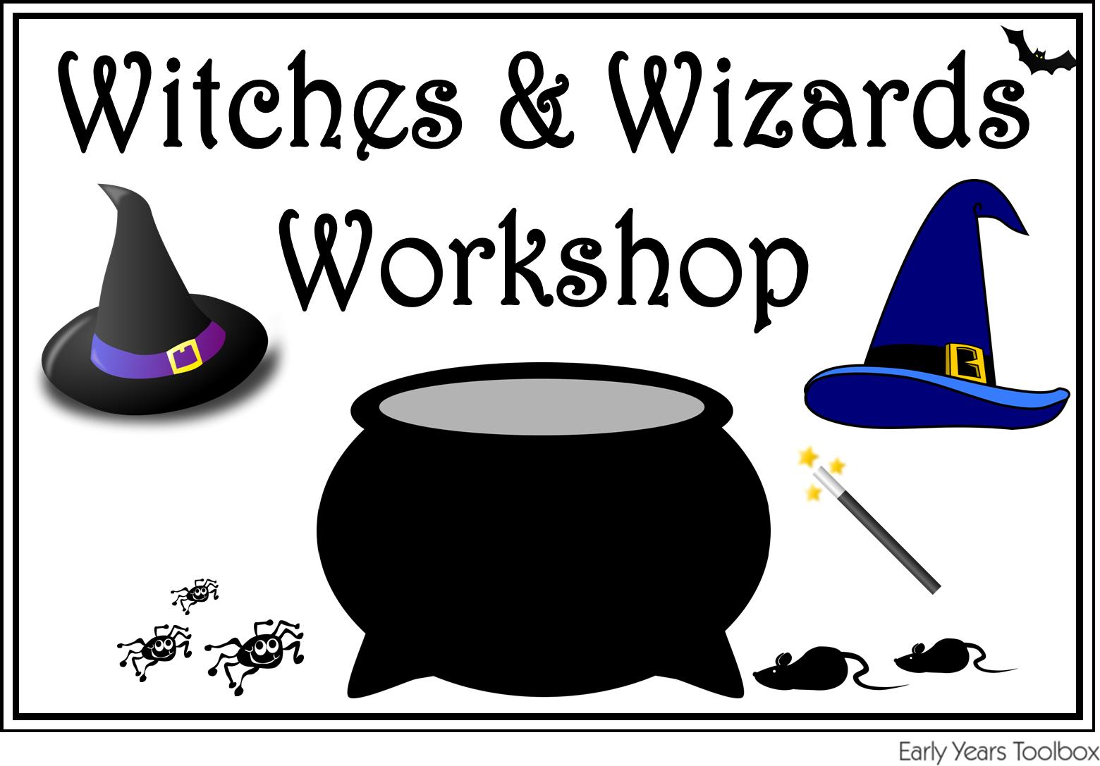 Halloween Dramatic Play - Witches and Wizards Workshop and Activities ...